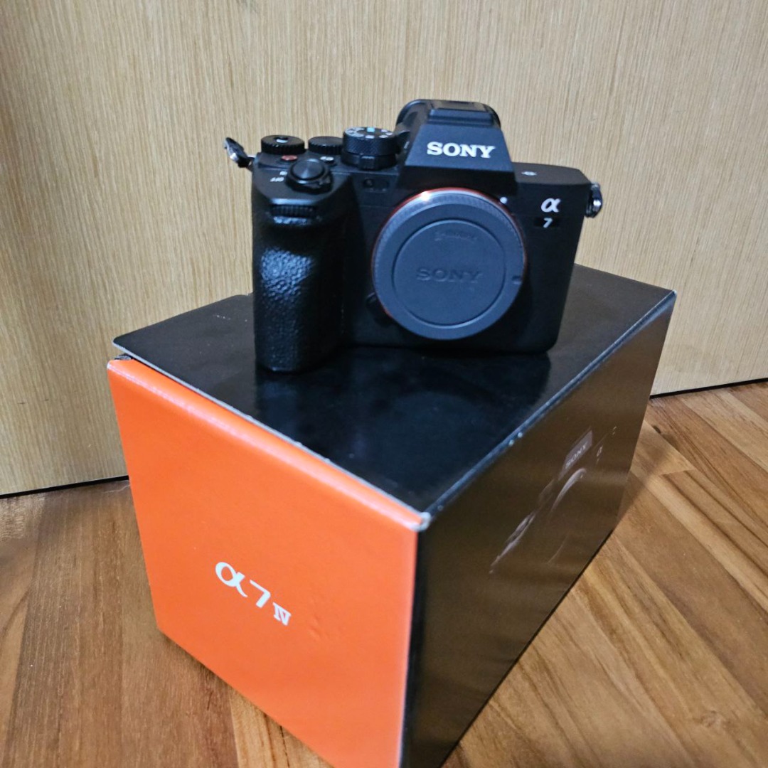Sony Alpha a7IV Camera with Accessories, Photography, Cameras on Carousell
