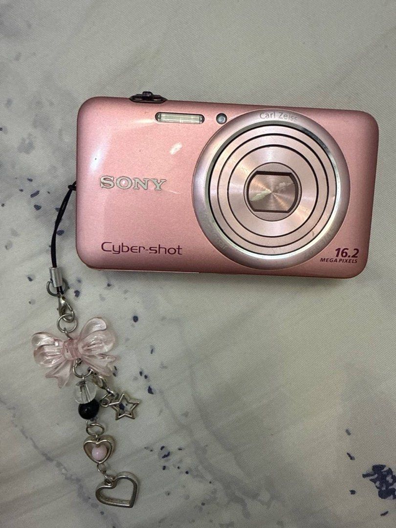 Sony Cyber-shot Digital Camera - baby Pink WX7, Photography, Cameras on ...