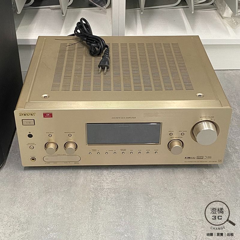 『澄橘』SONY STR-DB790 收音擴大機 金《二手交換買賣》A77300, 耳機及錄音音訊設備, 其他音響配件及設備在旋轉拍賣