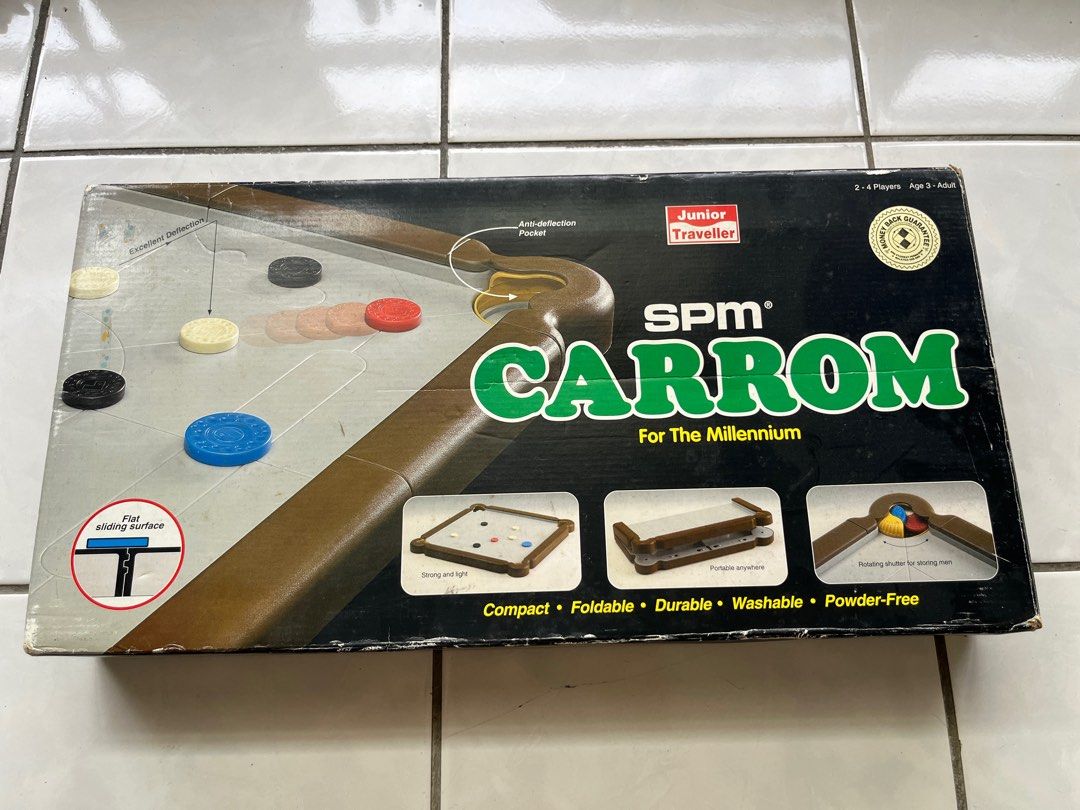 SPM CARROM board game, Hobbies & Toys, Toys & Games on Carousell