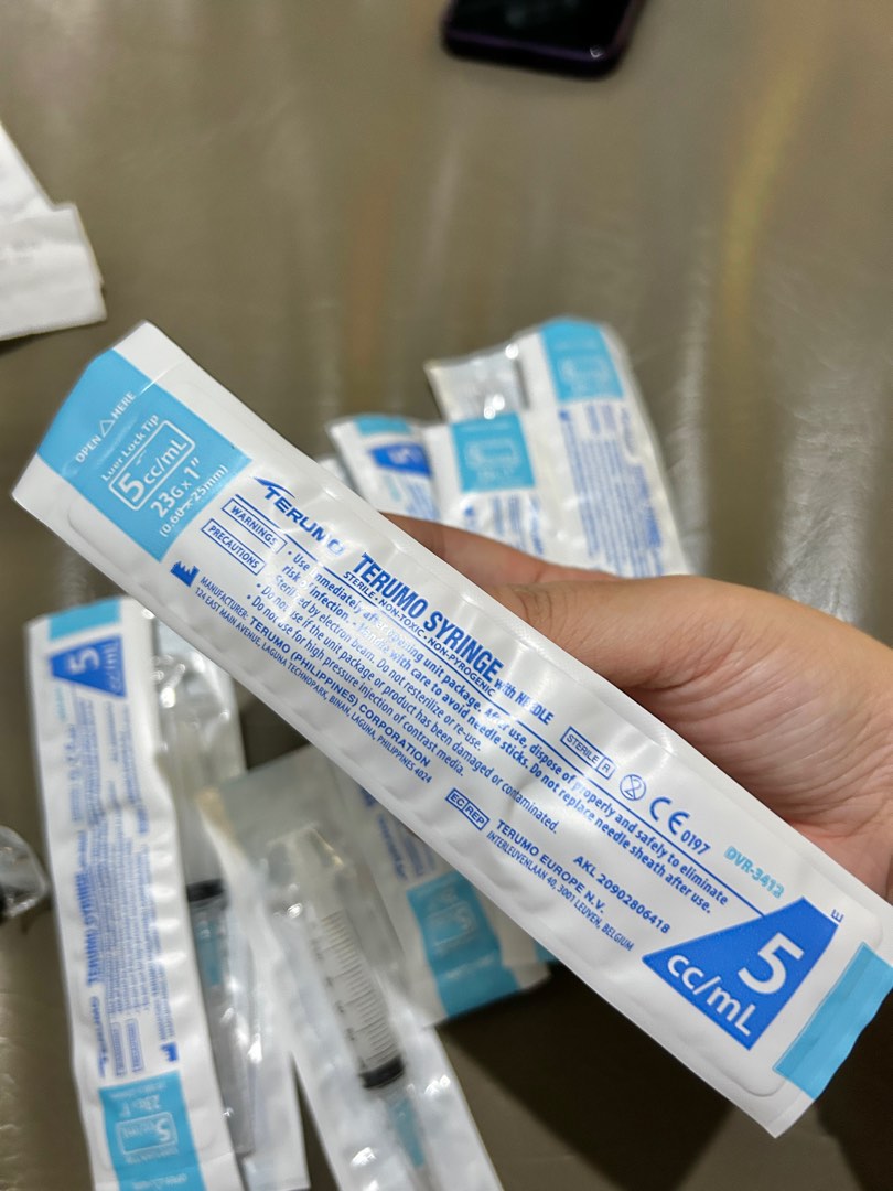 Terumo syringe 5cc, Health & Nutrition, Medical Supplies & Tools on ...