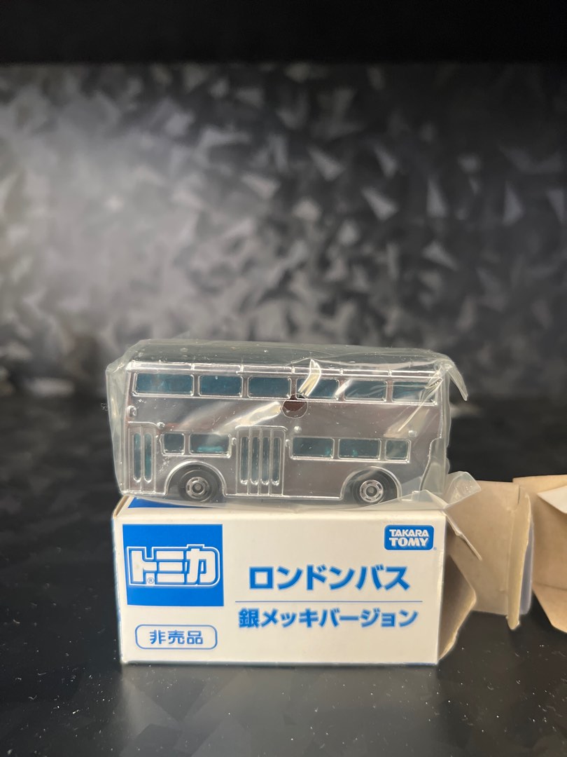 Tomica London Bus Silver Version, Hobbies & Toys, Toys & Games on Carousell