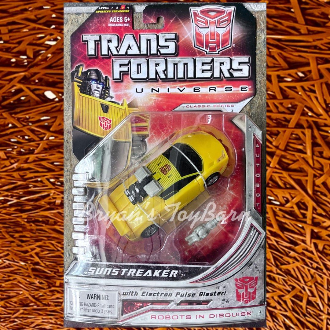 Transformers Sunstreaker Universe Classic 2.0 Robot in Disguise RID ...