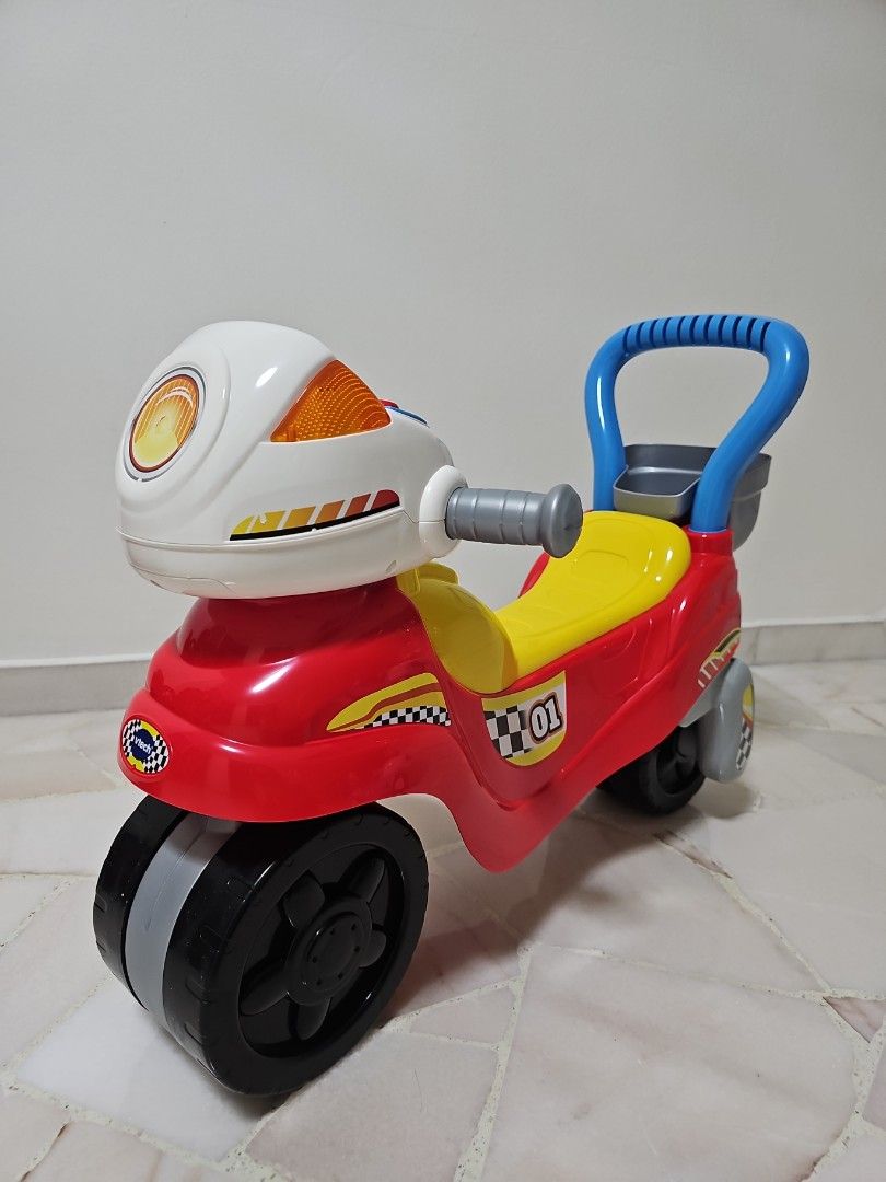 VTech 2-in-1 Ride-On Racer, Babies & Kids, Infant Playtime on Carousell