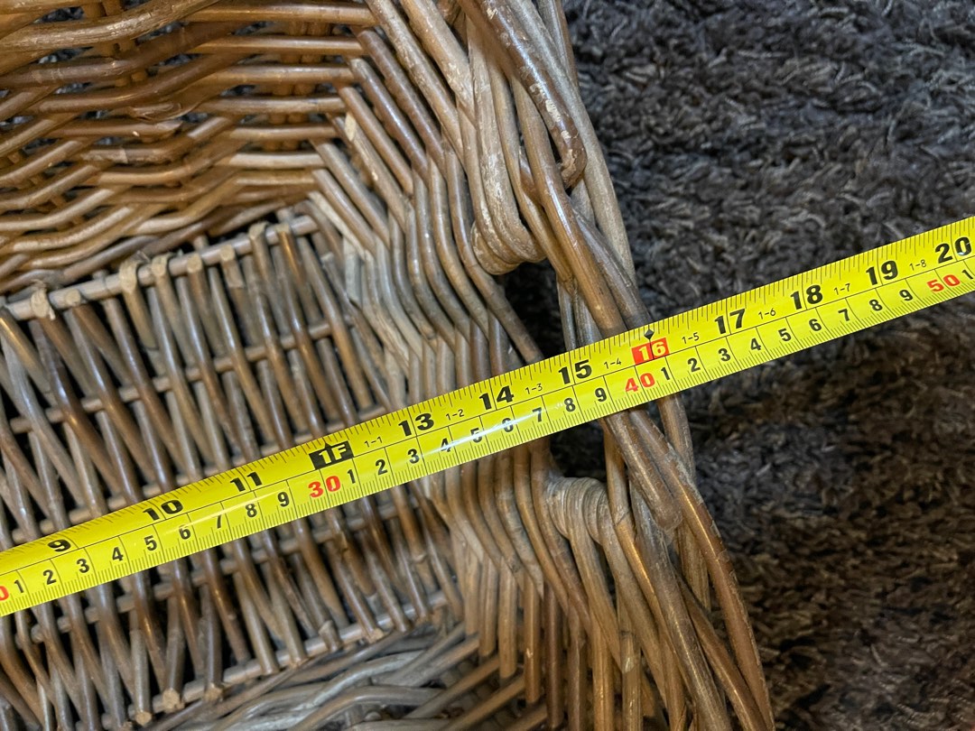 Wicker Basket - Decorative Storage, Furniture & Home Living, Home ...