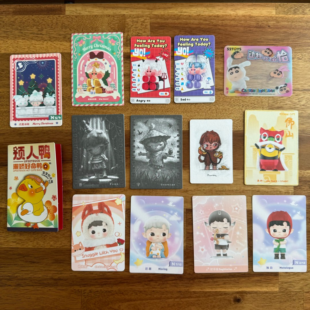 [WTS] Pino Jelly/Hacipup/Hirono/Dimoo/Minion/Upset Duck/Shin Chan ...