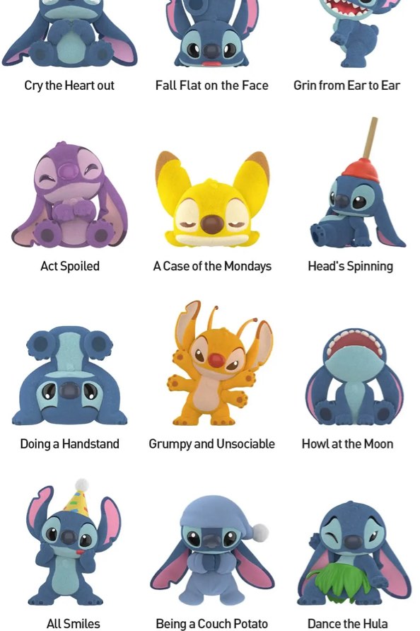 WTT > Popmart Disney Stitch little emotions figure figurine, Hobbies ...