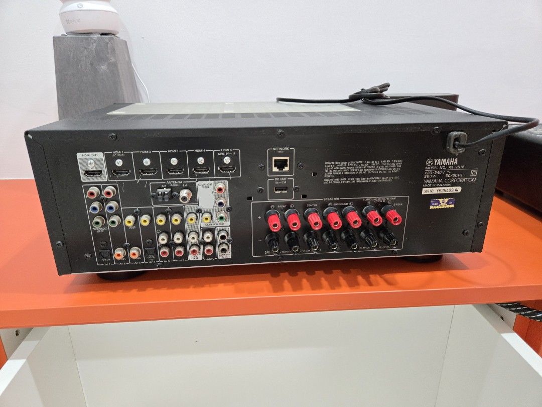 Yamaha RX-V575 AV Receiver, Audio, Soundbars, Speakers & Amplifiers on ...
