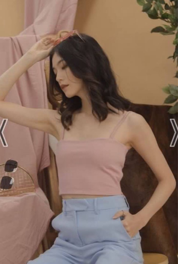 YHF Essentials Top V3, Women's Fashion, Tops, Sleeveless on Carousell