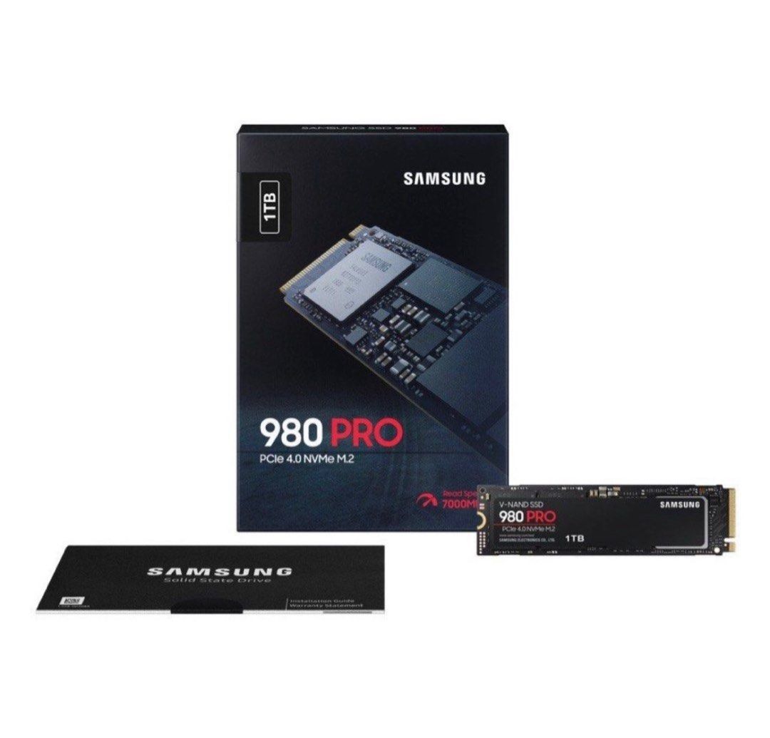 3x Samsung SSD 980 PRO 1TB PCle 4.0 NVMe M.2 Original Laptop Desktop PC ...