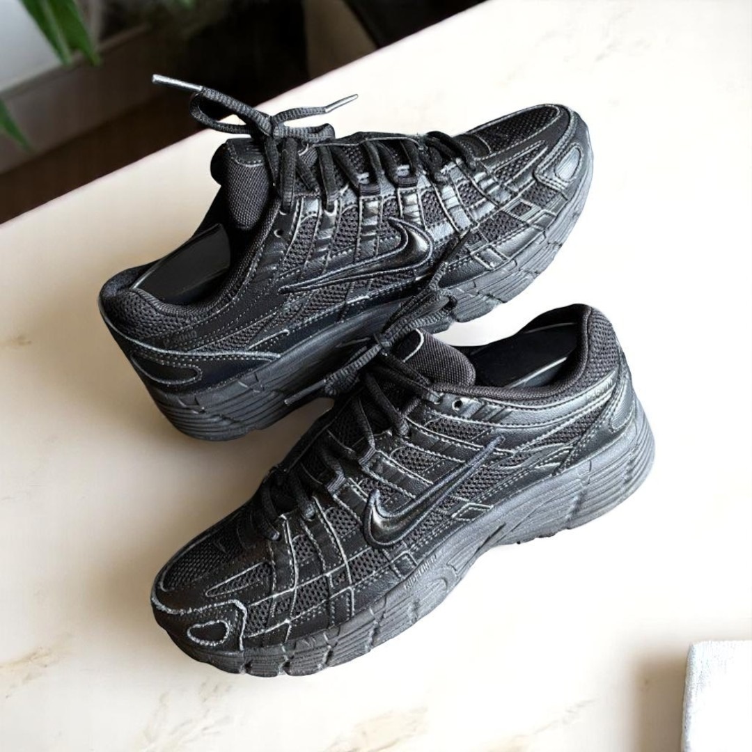 [38] NIKE P-6000 TRIPLE BLACK [A8-86] - (SEPATU / SHOES) SECOND, THRIFT ...