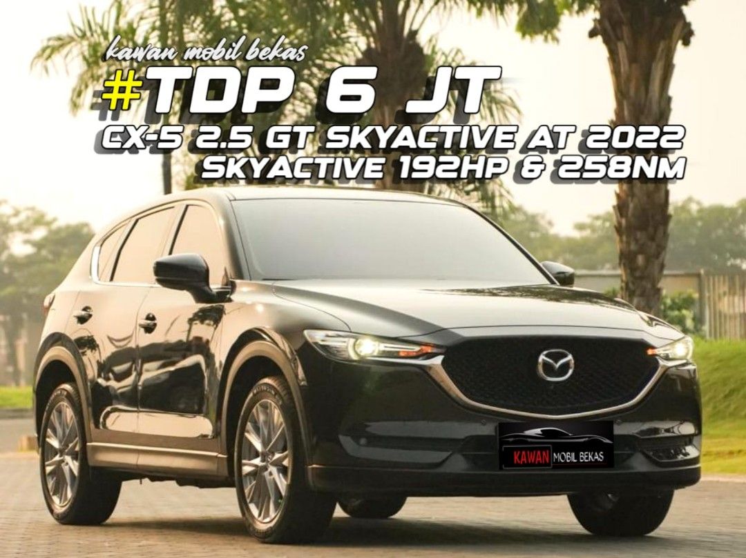 ( TDP 6jt ) All New Mazda CX-5 2.5 GT Skyactive AT 2022 Hitam Kondisi Istimewa Dan Dijamin Siap ...