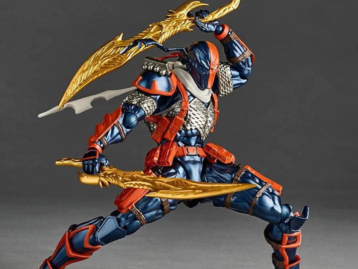 amazing yamaguchi revoltech deathstroke ver1.5 with preorder bonus ...