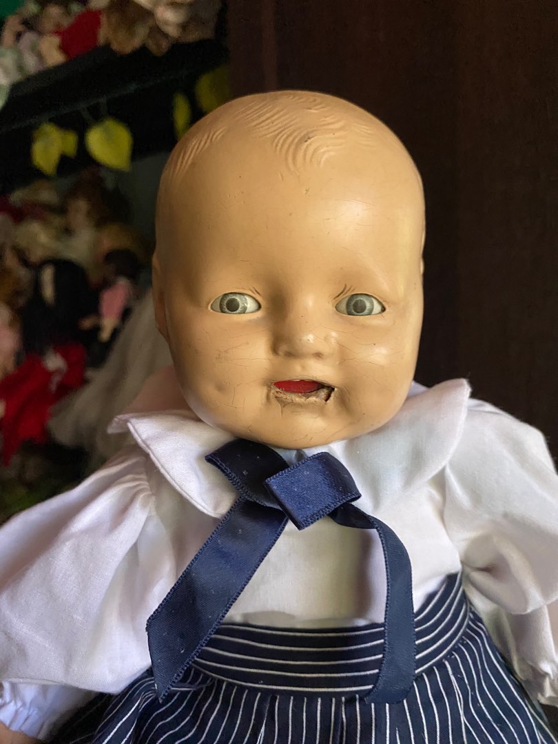 Antique doll horseman, Hobbies & Toys, Toys & Games on Carousell