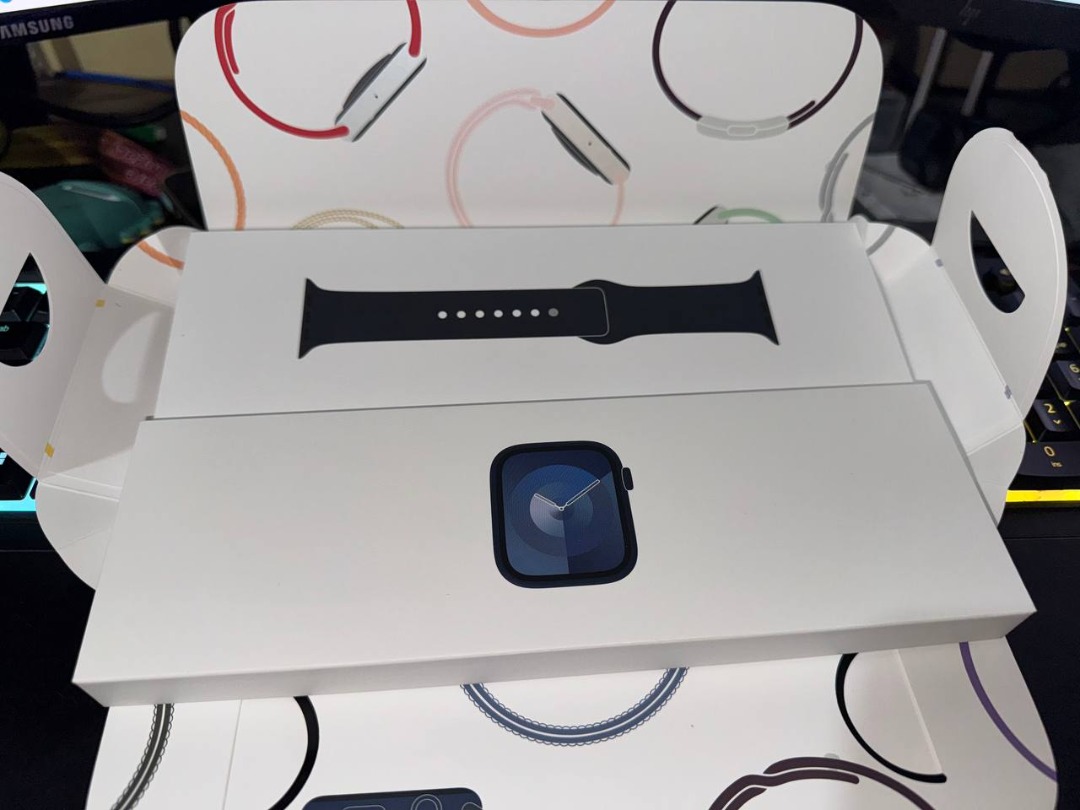 APPLE WATCH SERIES 9 GPS 45MM MIDNIGHT SPORT BAND [BOUGHT FROM MAC ...