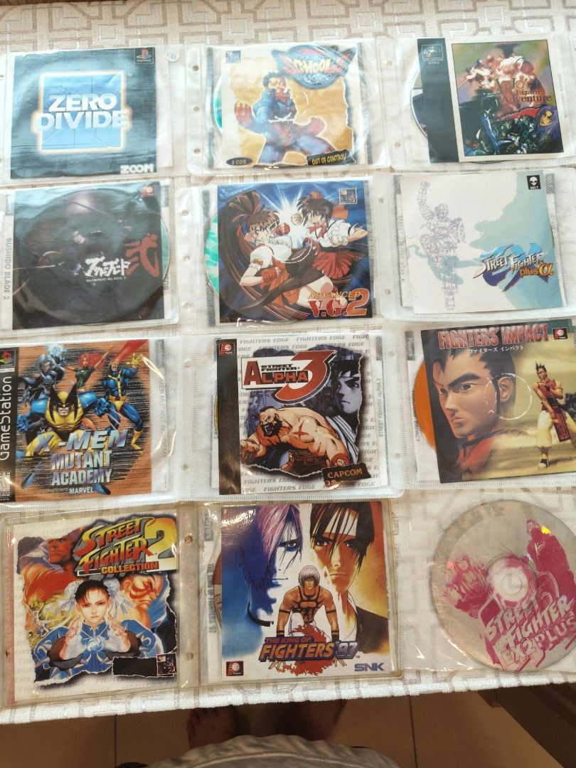 Assorted PS1 Fighting Games, Video Gaming, Video Games, PlayStation on ...