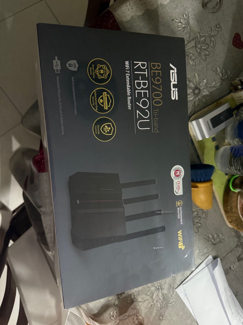 Asus BE9700 RT-BE92U, TV & Home Appliances, Other Home Appliances on ...