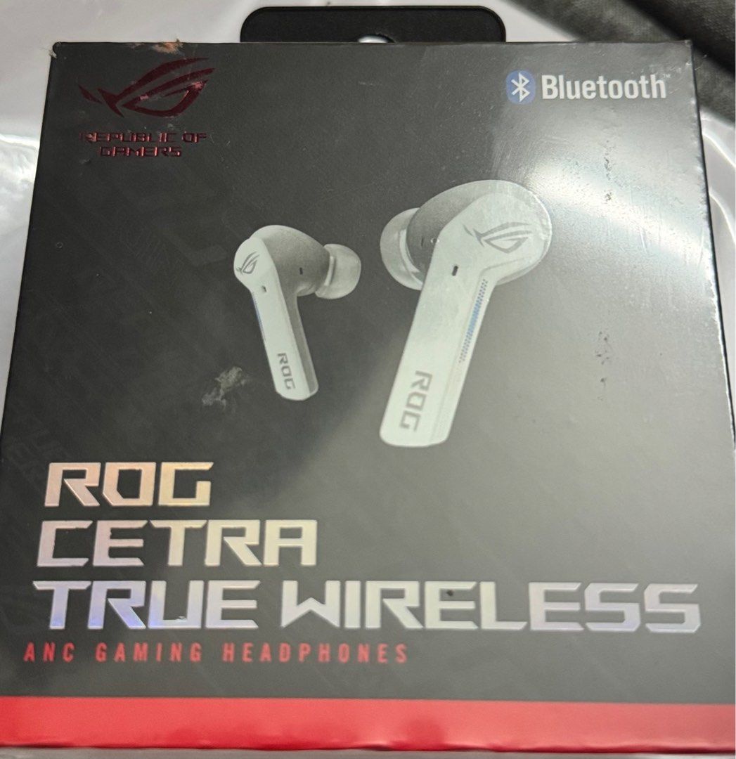 ASUS ROG Cetra True Wireless in-ear gaming headphone, Audio, Earphones ...