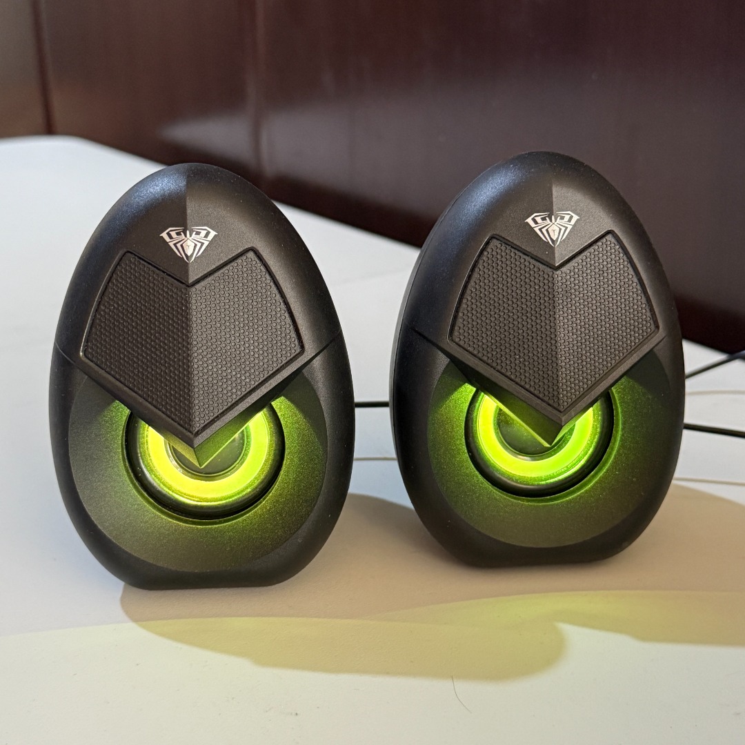 AULA Wind N-69 Gaming RGB 2.0 Desktop Speaker, Audio, Soundbars ...