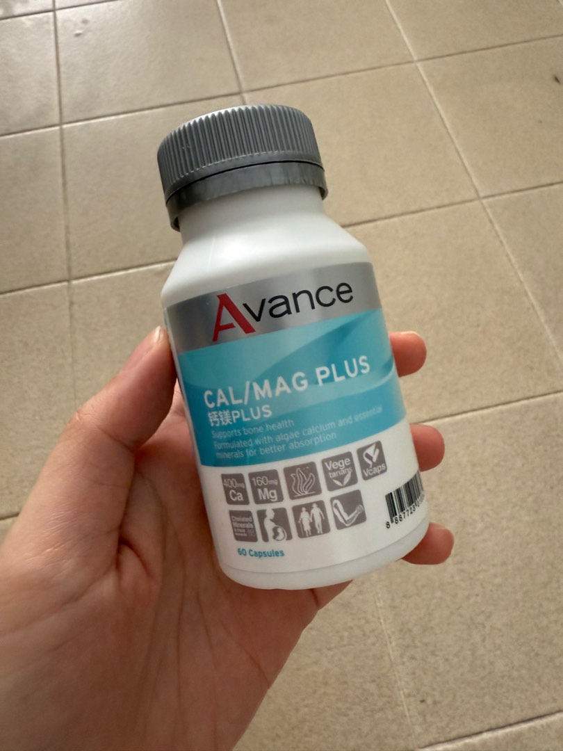 Avance cal mag plus, Health & Nutrition, Health Supplements, Vitamins ...