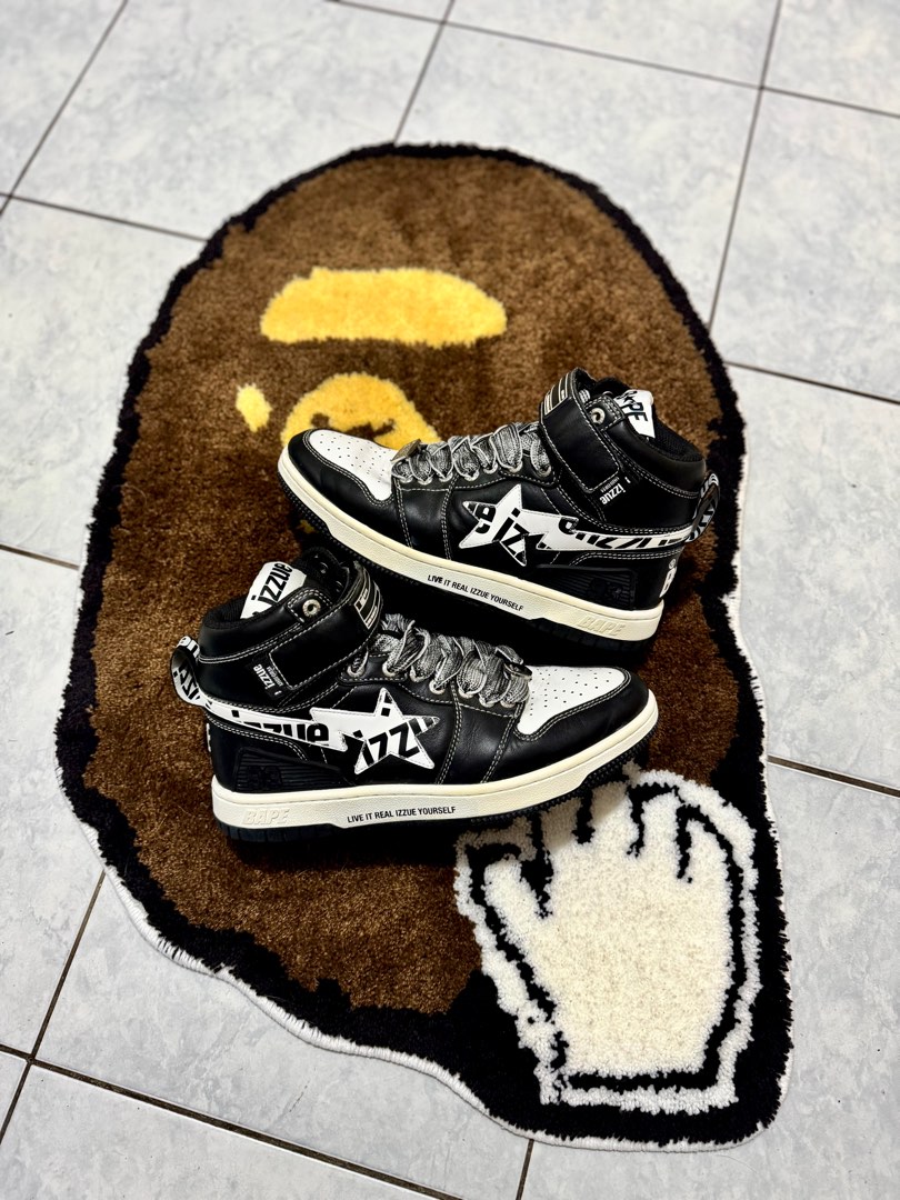 BAPE STA MID X IZZUE, Men's Fashion, Footwear, Sneakers on Carousell