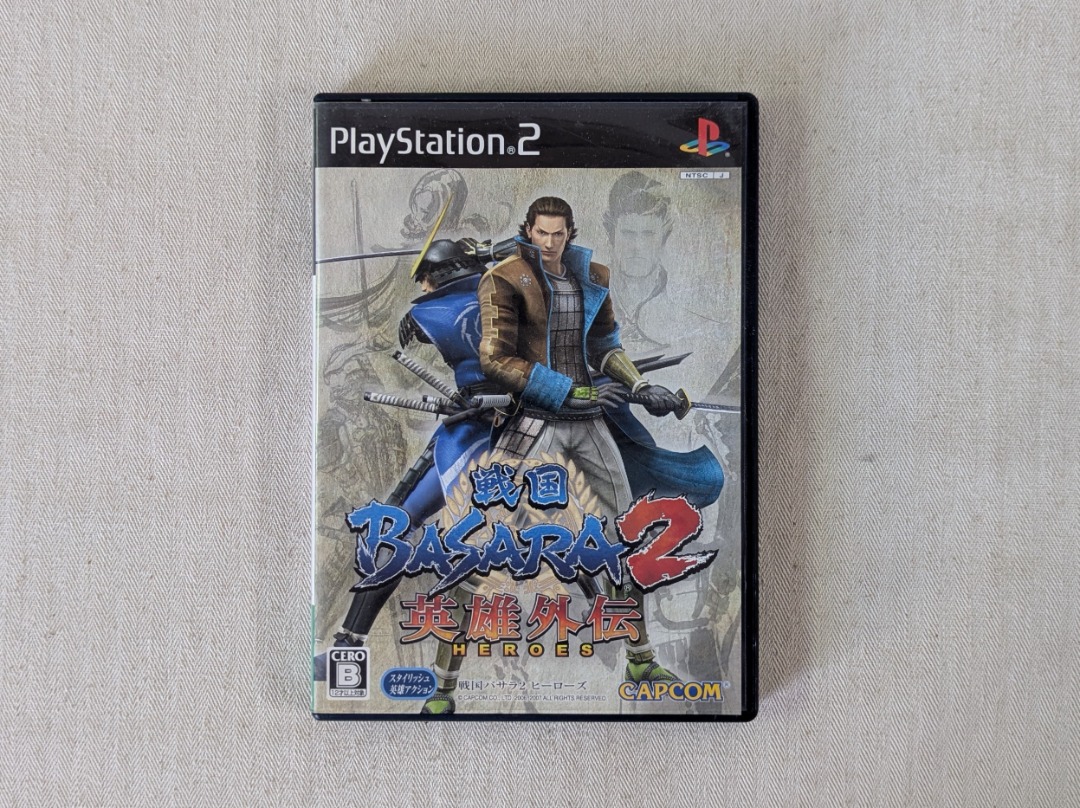 「戰國BASARA 2：英雄外傳」PS2 DVD遊戲光碟(日文版、卡普空CAPCOM )—古物舊貨、早期懷舊電玩、電玩遊戲收藏、PlayStation 2, 電玩遊戲相關, 電玩、電腦遊戲軟體 ...