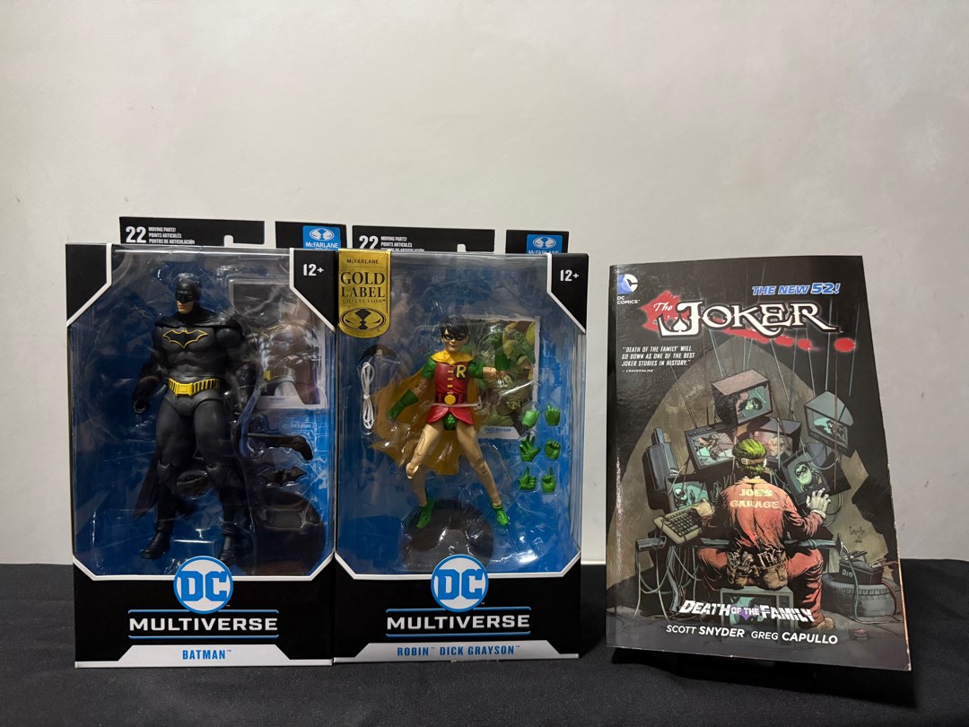 Batman and Robin set (Batman rebirth & Robin Dick Grayson) | McFarlane ...
