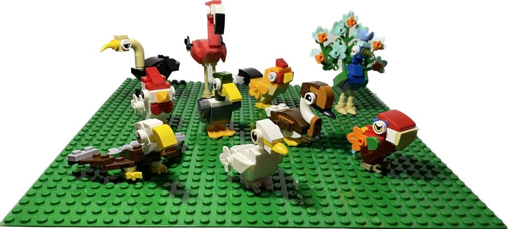 BIRD Animals Minifigure Bootleg Blocks for Kids Boys and Girls, Hobbies ...