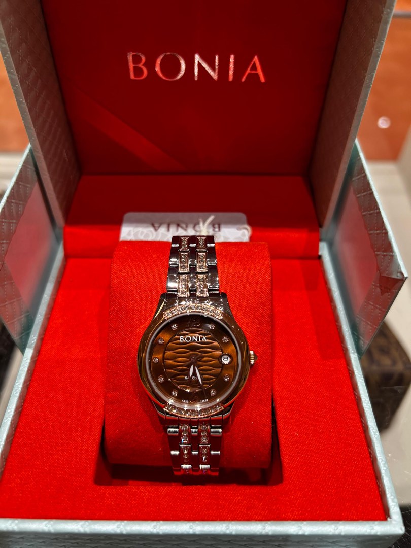 BONIA WATCH ( ORIGINAL WITH BOX ), Luxury, Watches on Carousell
