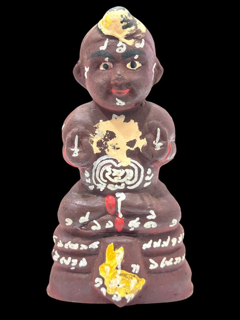 Bucha Kumanthong with full yant BE2557 by LP Yeam of Wat Sam Ngan ...