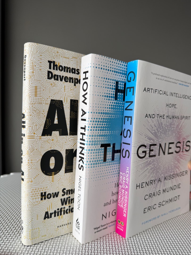 Bundle of 3 Books on AI / artificial intelligence language large model ...