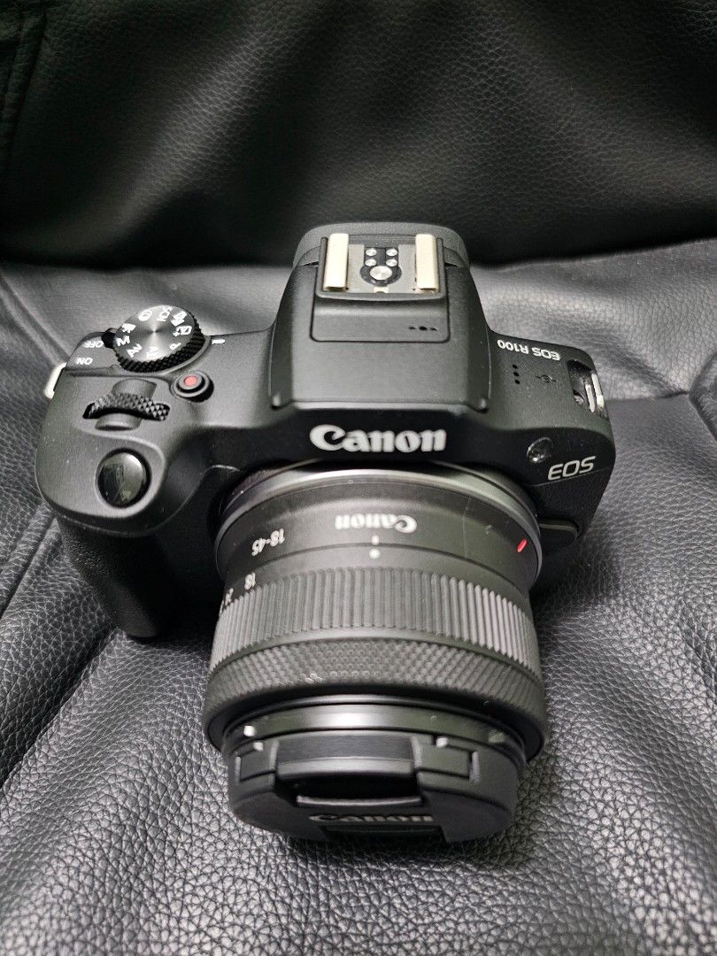 Canon EOS R100 LOW SHUTTER COUNT WITH KIT LENS, Photography, Cameras on ...