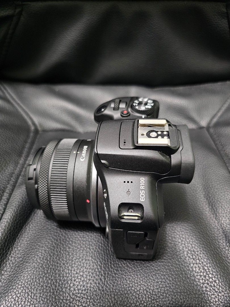 Canon EOS R100 LOW SHUTTER COUNT WITH KIT LENS, Photography, Cameras on ...