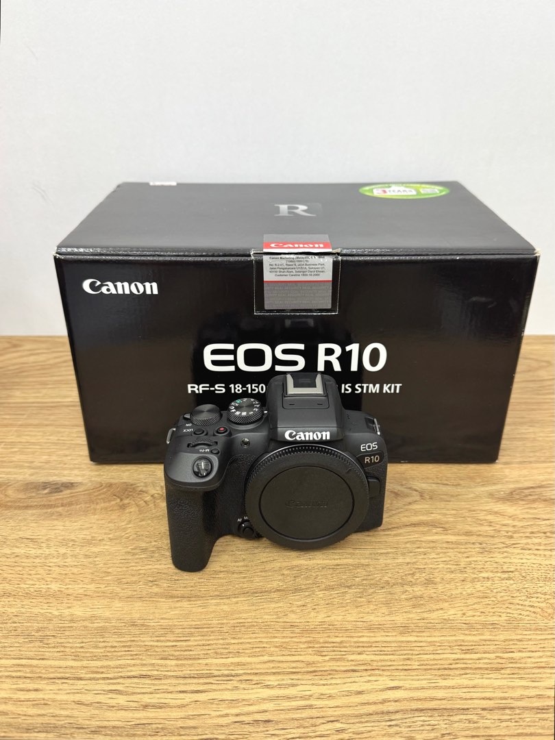 CANON EOS R10 BODY (SC 7K ONLY) 99.9% NEW - CANON MALAYSIA WARRANTY ...