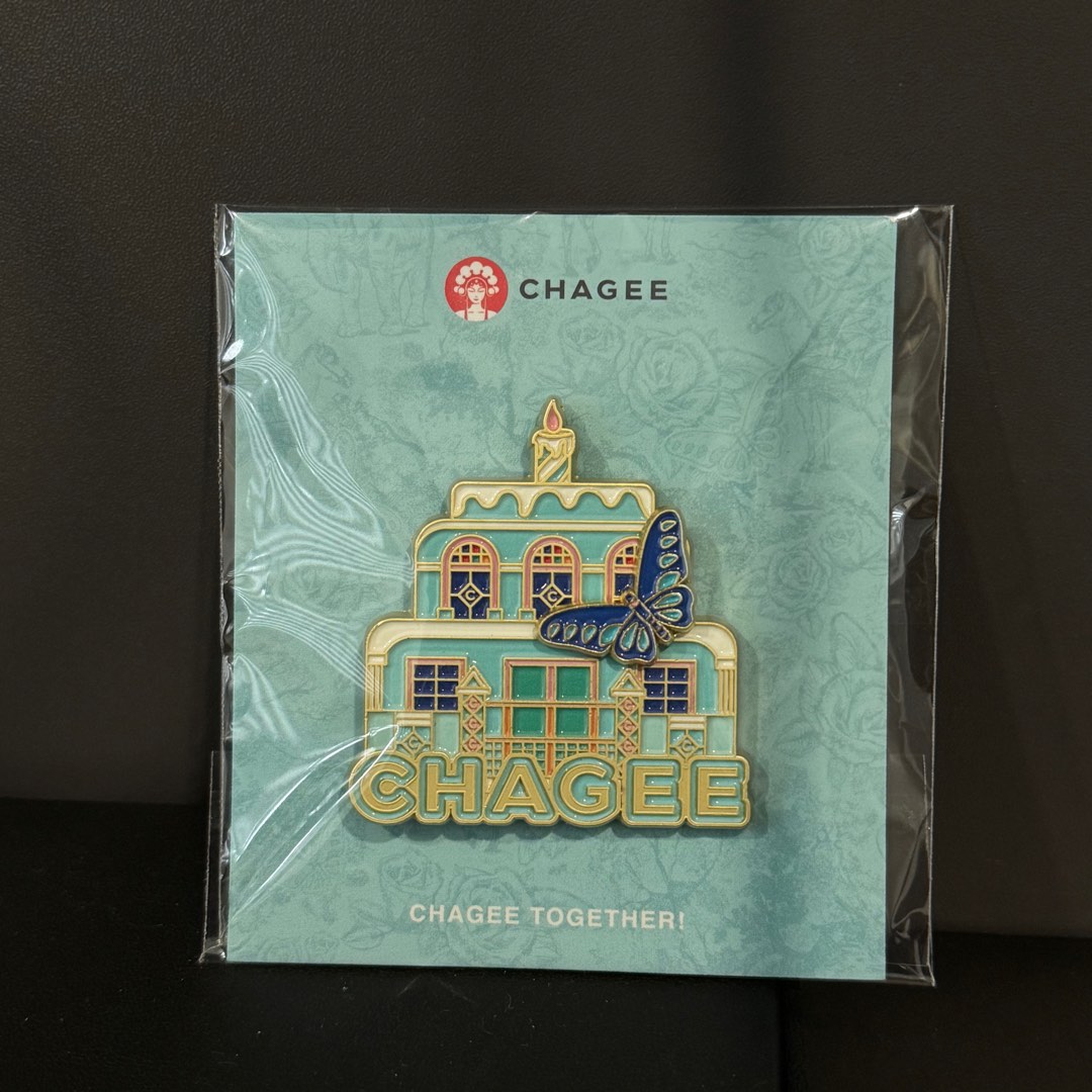 CHAGEE Birthday Pin, Hobbies & Toys, Collectibles & Memorabilia, Fan Merchandise on Carousell
