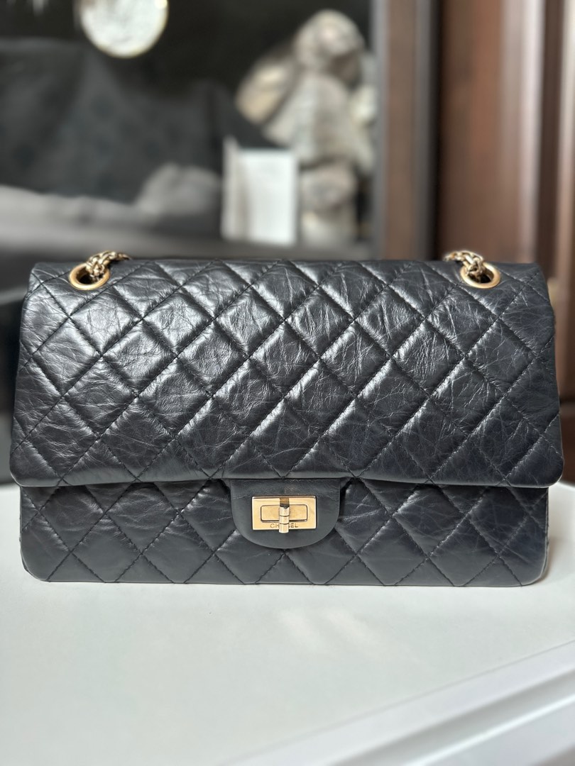 Chanel Reissue 226 GHW #12, Luxury, Bags & Wallets on Carousell