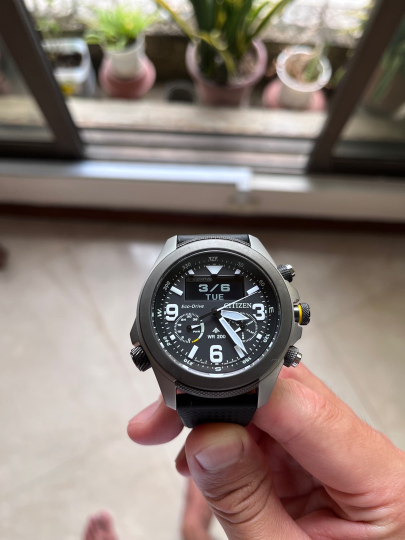 CITIZEN JV1007-07 PROMASTER LAND ECO-DRIVE RUBBER, Luxury, Watches on ...