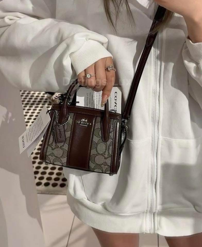 Coach Mini Andrea Carryall Bag, Women's Fashion, Bags & Wallets, Cross ...