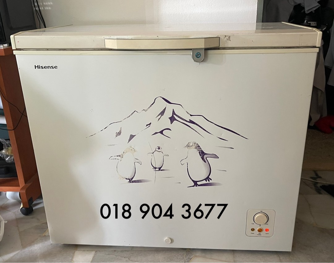 Deep Freezer / Chest Freezer Hisense 230 Litres, TV & Home Appliances ...