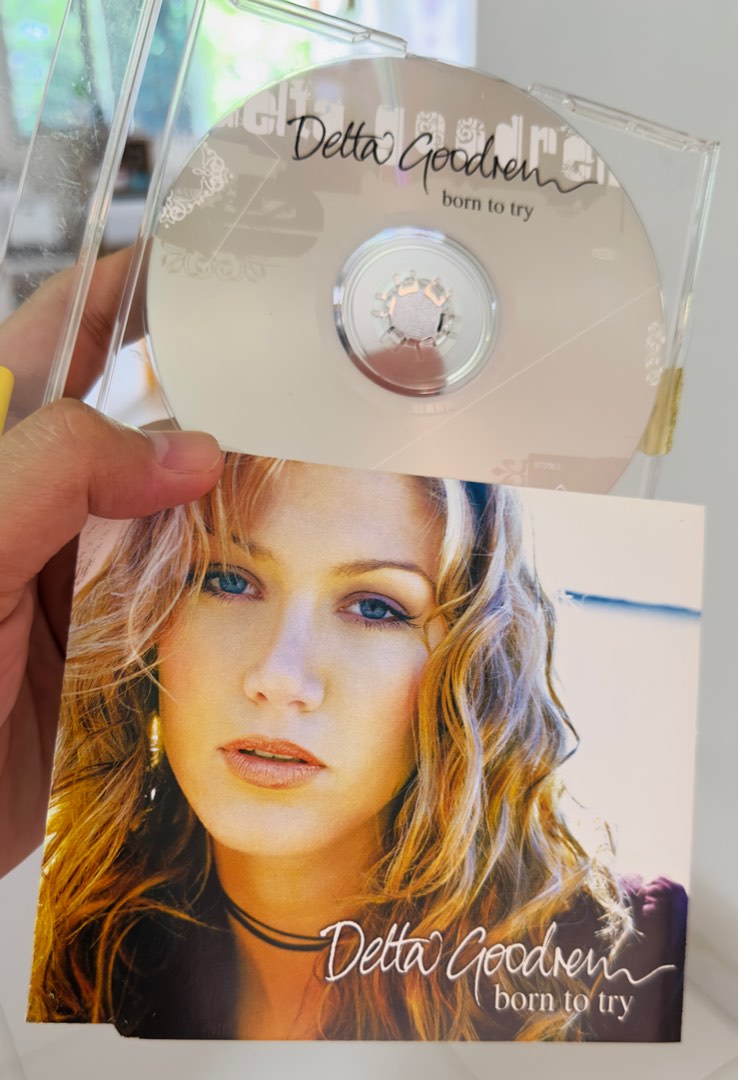 Delta Goodrem Born to Try Singles, Hobbies & Toys, Music & Media, CDs ...