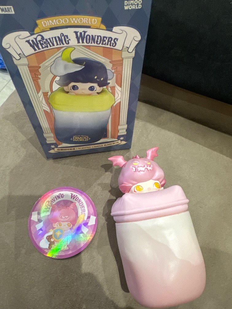 Dimoo World Weaving Wonders Candle, Hobbies & Toys, Memorabilia ...