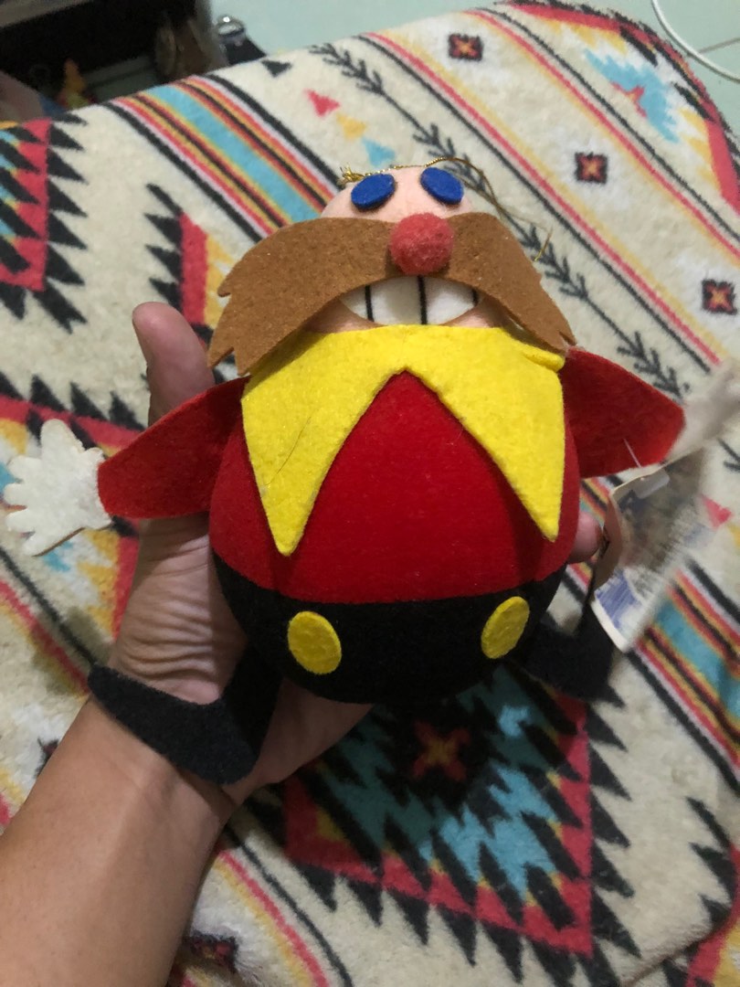 Dr. Robotnik plush toy by sega 1992, Hobbies & Toys, Toys & Games on ...