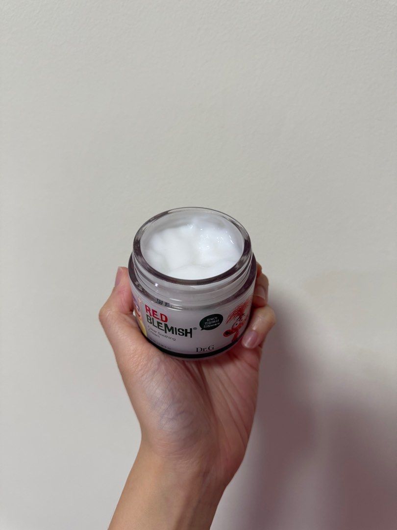 DR.G Red Blemish Soothing Cream 70ml, Beauty & Personal Care, Face ...