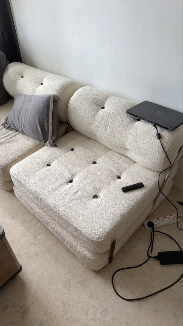 Foldable Sofa Bed 90cm x 90cm, Furniture & Home Living, Furniture ...
