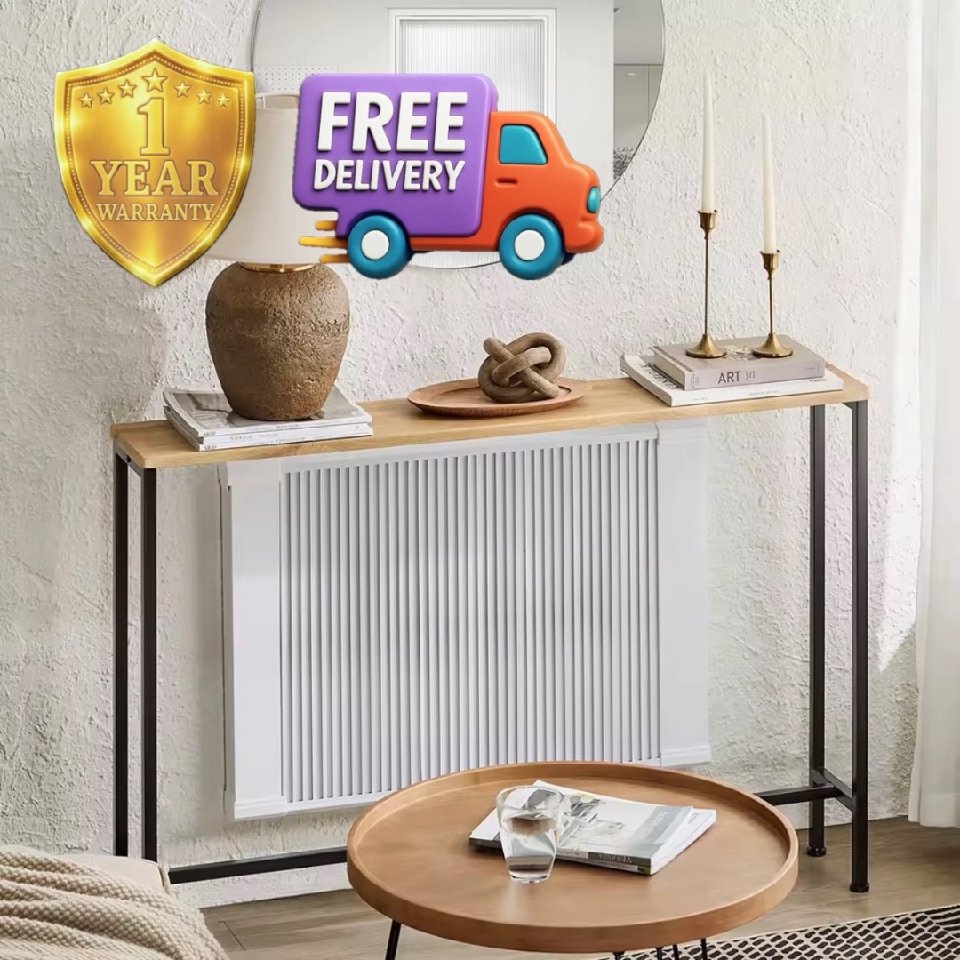 [FREE DELIVERY] Console Table With Shelf | Living Room Console Table ...