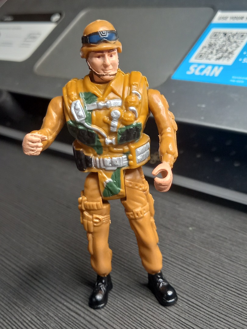 G.I. Joe Military Action Figure Brown Soldier, Hobbies & Toys, Toys ...