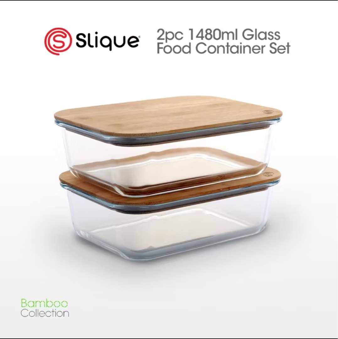 Glass Container 1480ml, Furniture & Home Living, Kitchenware ...
