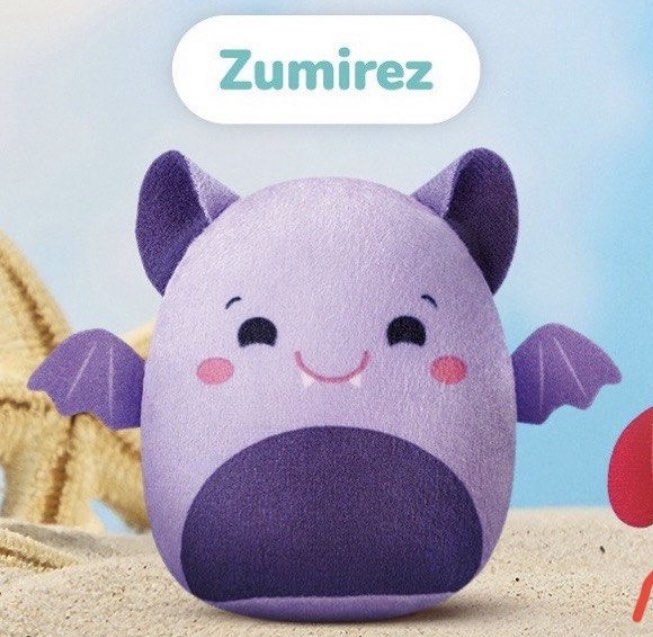 Happy meal mcdonald toy squishmallows mcd zumirez, Hobbies & Toys, Toys ...