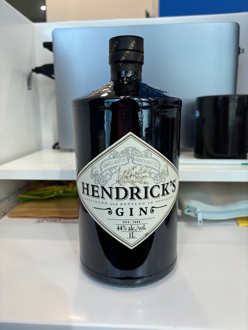 Hendricks Gin 1L, Food & Drinks, Other Food & Drinks on Carousell