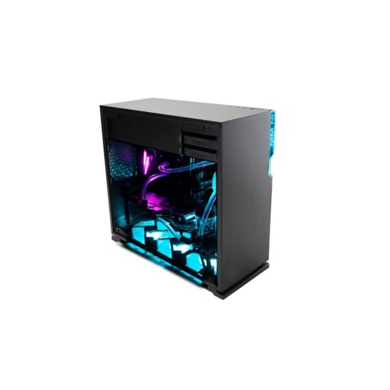 InWin 101C MidTower Black Chassis with Polaris RGB Fans, Computers ...